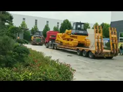 Haitui Bulldozer HD22 Bulldozer Dozing Capacity 6.4m3 Rated power 175KW 220HP with Three Shank Rippe