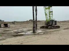 Projekt zur Verbesserung der Bodenverdichtung mit Vibroflot-Ausrüstung