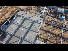 중국 자동차 4S 매장용 조립식 강철 구조 건물 CE 인증 판매용