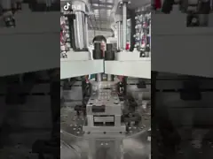 two color 3 station injection molding machine