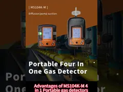 Advantages of MS104K-M 4 in 1 Portable gas detectors #gasdetector #automobile