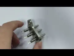 China Dual Ceramic, Tinned Solder Tab High-Temperature Sealed Terminal for New Energy Electric Compressor for sale