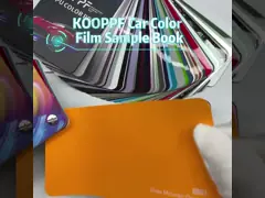 K027 Gloss Mclaren Orange Color Paint Protection Film Gloss Vinyl Car Wrap