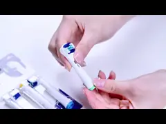 China Gum Care Small Electric Toothbrush Heads Replacement Rotating Toothbrush Head for sale