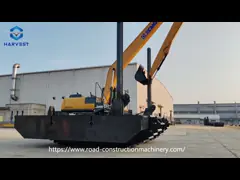 XCMG Amphibious Excavator XE215SLL ISUZU Engine 128.5KW Euro 2 15M Boom