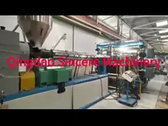 China Multi Layer Pvc Sheet Extrusion Machine Air Cooling / Water Cooling for sale