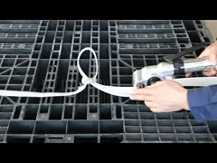 China Cord Band 32mm Pneumatic  Cord Strapping Tensioner Semi Automatic For Machinery for sale