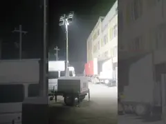 portable LED light tower