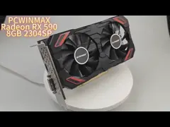 China PCWINMAX Radeon RX590 2304sp 8GB gpu 256-Bit GDDR5 HDCP Ready Computer Graphics Video Card PCIe 3.0 ×16 Video Gaming Graphics Card for sale