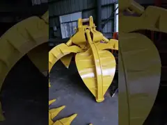Excavator grapple excavator grab