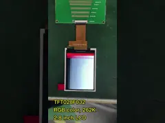 China 2.8'' TFT LCD Touch Screen 240x320 Dots QVGA TN ST7789 18pin SPI Touch Optional for sale