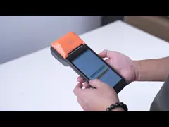 Sistema POS de 58 mm con pantalla 5.5 y soporte multilingüe