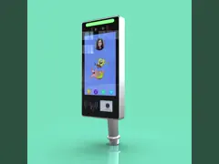 China JP1813 Barrier-Mounted Face Recognition and QR Code Reader Access Control Terminal industrial-grade dustproof and waterproof capabilities for sale