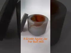 agate jar for planetary ball mill
