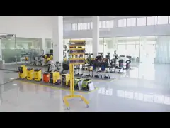 Baking lamp in baking paint room