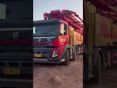67m Mounted Concrete Pump Trucks Fully Hydraulic Construction Machinery