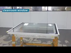 China Hospital Clean Room Double-Layer Hollow Glass Clean Window for sale