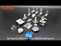 Wholesale m6 m8 m10 m12 Strut Channel Spring Nuts