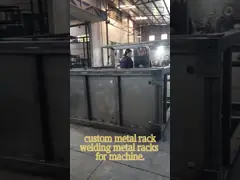 Custom Metal Bracket Machine Laser Welded Bending Punching Custom Steel Racks