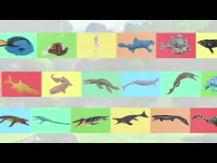 Preistorica Antica Animale Modello Figure Dunklefish Festa Favori Decorazione Collezione Giocattoli Per Ragazzi Ragazze Bambino