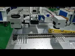 80W 120W Punch Laser Machine For Car Windscreen Cabinet Glass