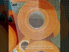 China Excellent Tensile Strength and low prices Wall Crack Repair 5cm*90m Self adhesive fiberglass mesh tapes drywall joint tape fiberglass mesh for plaster for sale