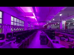 DMX512 Control Stage LED Moving Wash Light With RDM Function And Strobe Effect
