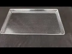 Custom Size Stainless Steel Perforated Tray For Oven Baking, Dehydrator Drying