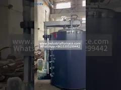 Check our industrial pit type carburizing furnaces for metal parts