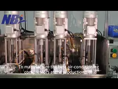 Ac compressor factory production site best quality brand new air conditioning
