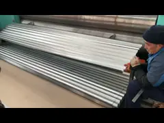 Anti Fingerprint Corrugated Galvalume Roofing Panels Sheet 1.2mmx900mmx1800mm