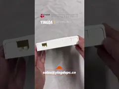 FTB104P 4 Cores FTTH Fiber Optic Wall Socket CATV ODN PON network