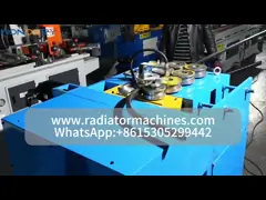 40-8 CNC double servo pipe square tube rounding rolling machine