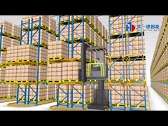 VNA Rack Very Narrow Aisle Heavy Duty Rack VNA Pallet Racking Warehouse Storage Rack with three way