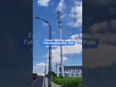 Street lighting pole and Telecommunication Pole