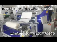 China Multifunctional Paper Slitting And Rewinding Machine 18KW HVAC Air Filter for sale