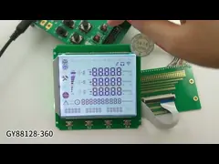 China Customized Segment LCD Module 7 14 Segment LCD Display HT1623 For Meter Box for sale