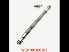 Stainless Steel Bellows Assembly OEM WG9100360183 For HOWO A7 Truck