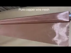 Faraday Cage 100 150 200 Mesh 99.99% Pure Copper Wire Mesh