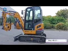 XCMG XE27U Kubota Engine 15.6kw / 2400RPM 3 Ton Mini Crawler Excavator