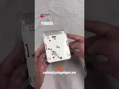 China 2 Cores SC Connectors Optical Network Terminal Box 2 Fibers Wall Mount Box for sale