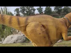 Amusement Park Animatronic Realistic Dinosaur Costume Simulated Animatronics for Dino World