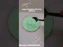 China Peptide Chelated Cu 15% Copper Proteinate Feed Additives In Dairy Cattle Sheep Feed for sale