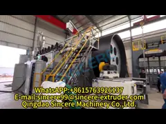 China HDPE PPH Spiral Chemical Storage plastic Water Tank Making Machine Extruder for sale