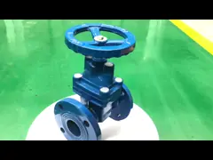 China DN80 PN16 Ductile Iron Flange Gate Valve with Handwheel Operation for Industrial Fluid Control for sale