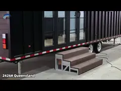 China NZ / AS Prefab Modular Tiny House Kit Luxury Prefab Tiny House On Wheels for sale