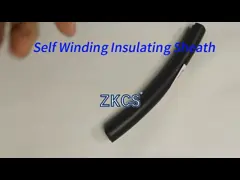 self-winding insulating sheath