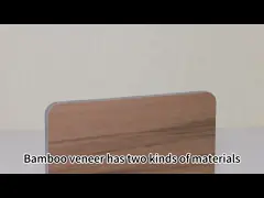 China 10mm Bamboo Wood Panels Kitchen Countertop Interior Decoration for sale