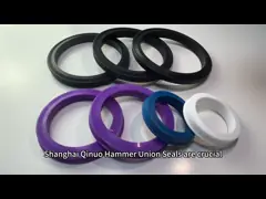 China Nitrile HNBR FKM PTFE Rubber Seals Weco Seals Hammer Union Seals for sale