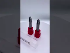 Custom End Mills for Machining Of hardness Workpieces Shank Diameter Customized Copper Alloy